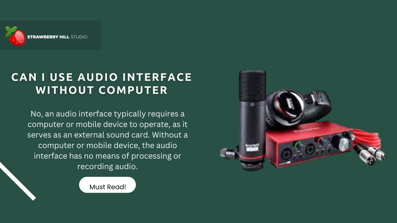 Can I Use Audio Interface Without Computer | INS.