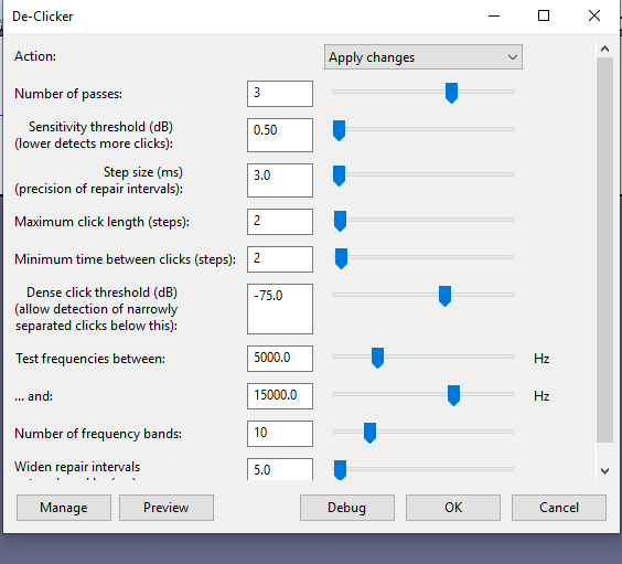 De-Clicker Audacity | INS.