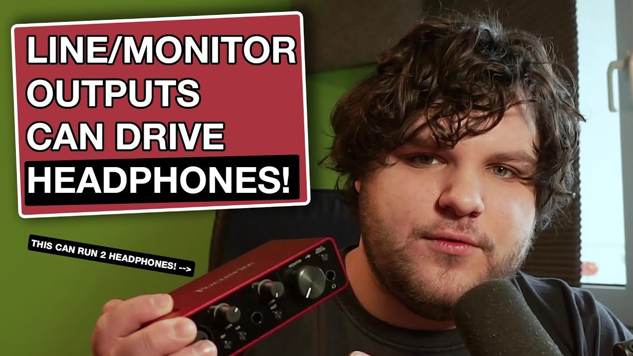 How To Connect 2 Headphones To Audio Interface | INS.