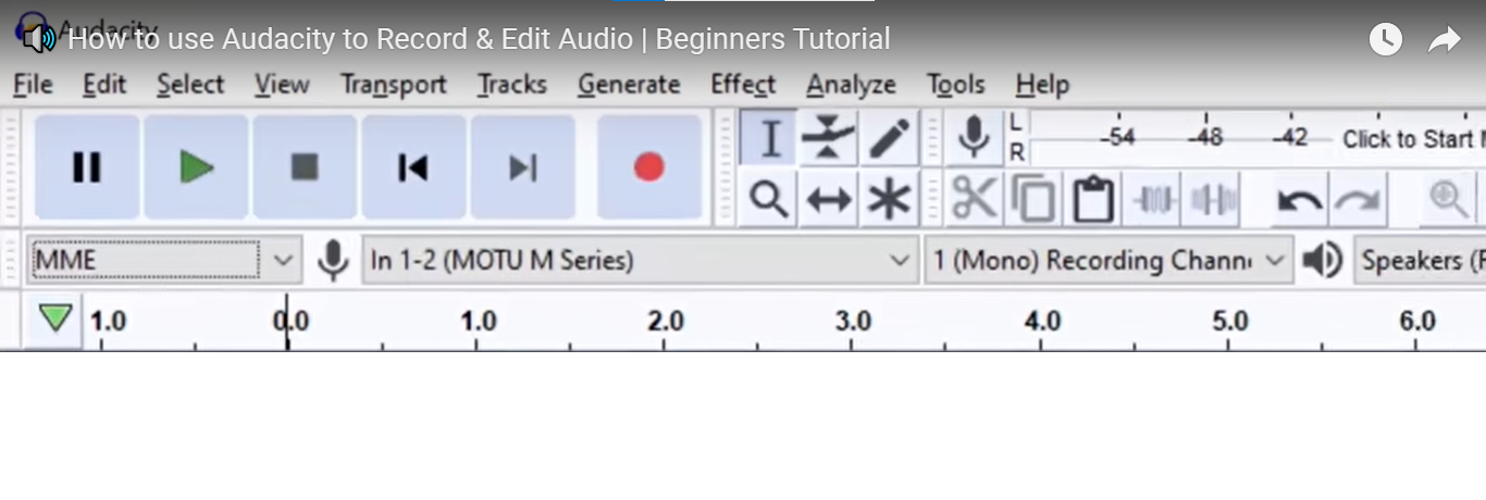 What Is MME In Audacity | INS.